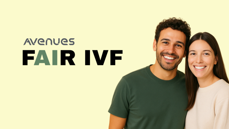 Avenues FAIR IVF: AI-powered, fixed-price package for £2949